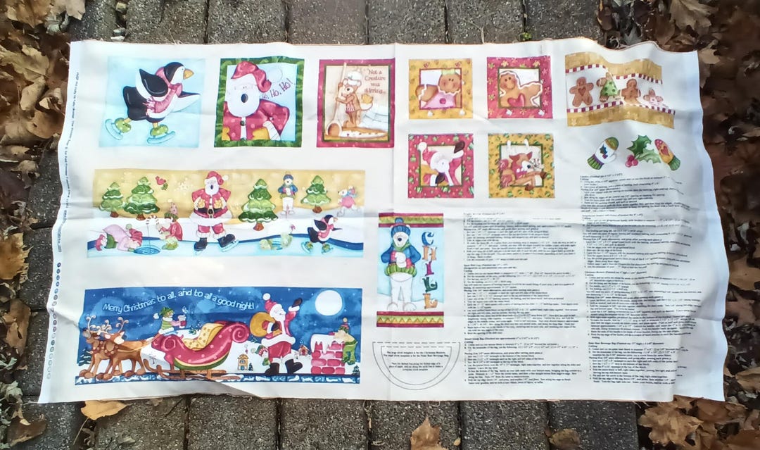 Hugs and Holly Kelly Mueller the Wooden Bear Red Rooster Fabrics DSN ...