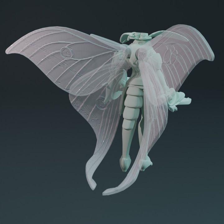 Moon Moth Knight, Noble Swordsman || 3D Printed Miniature - Etsy