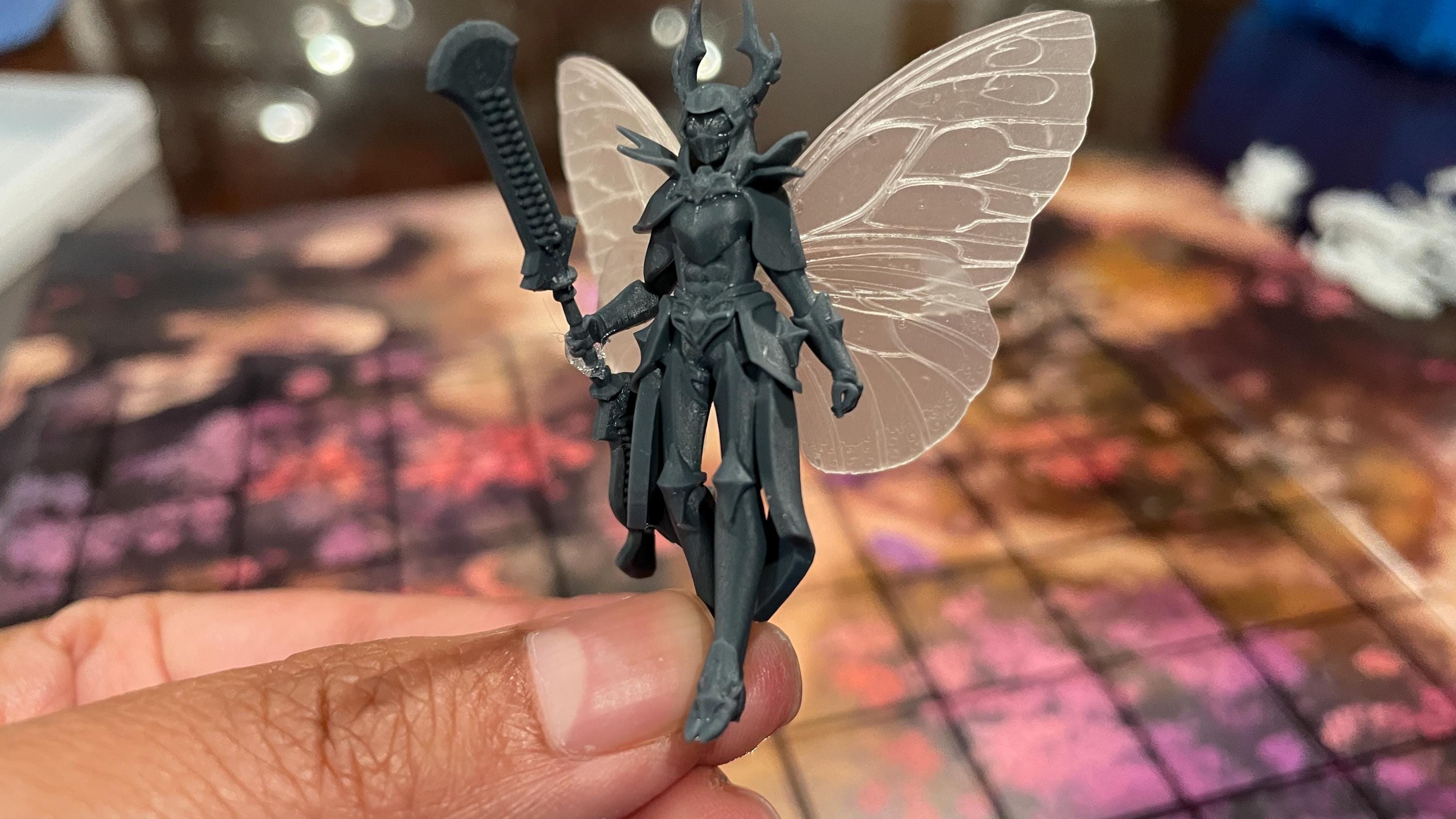 Monarch Butterfly Knight, Dark Knight, Mimic Sword || 3D Printed ...