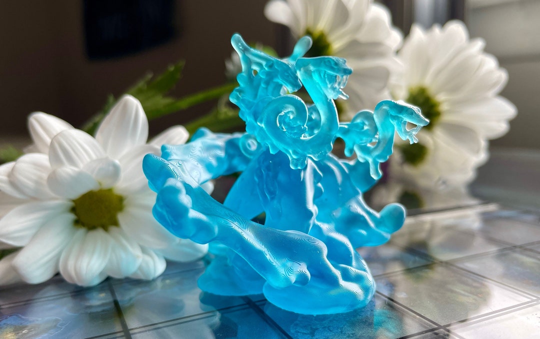 Water Elemental Snake, 3-headed Monster, Ananta || 32mm Scale - Etsy