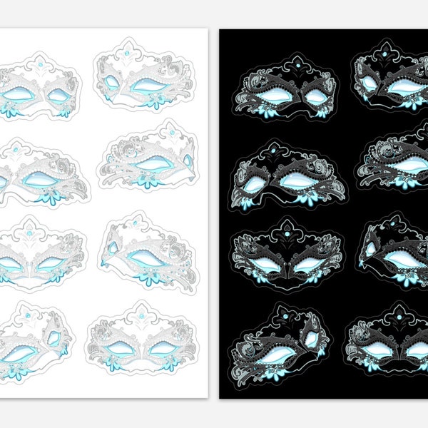 Mask Sticker - Etsy