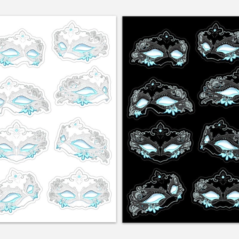 Mask Sticker - Etsy