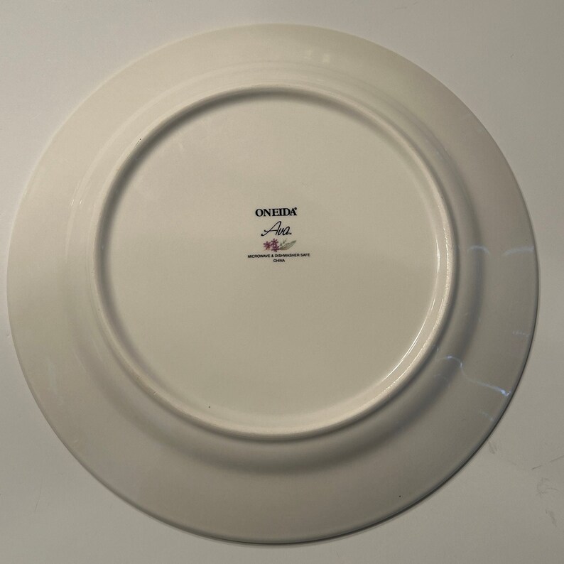 Plate - ONEIDA "ava" Dinner Plate - Etsy