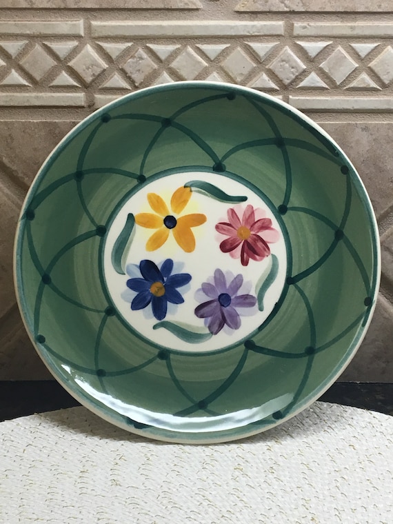 Home & Living Plates Daisy Chains Ceramic Plate Kitchen & Dining etna ...