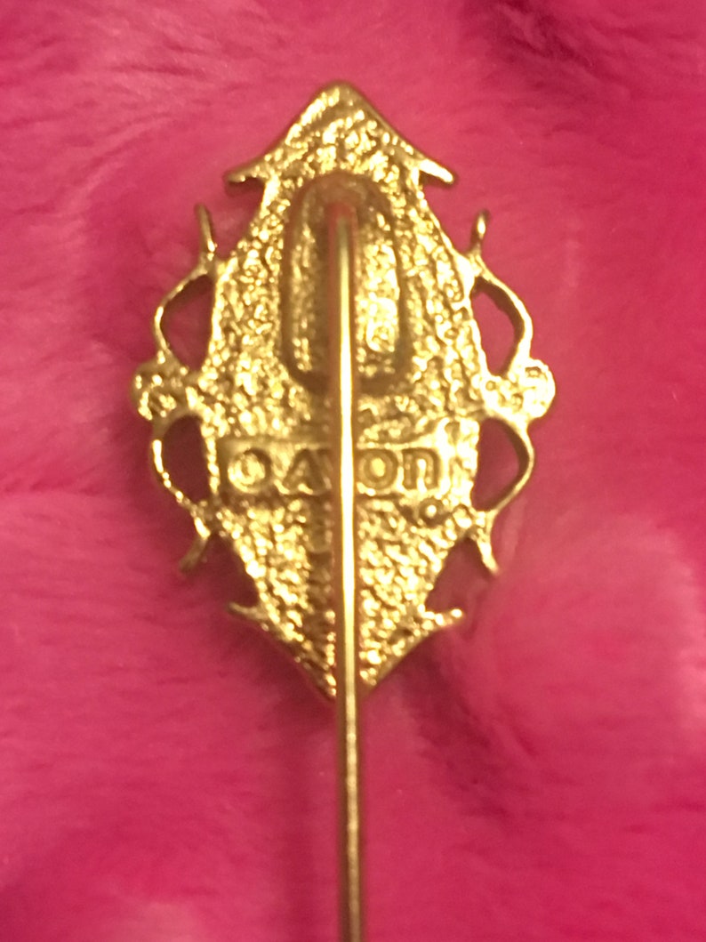 Vintage Avon Cameo Stick Pin | Etsy