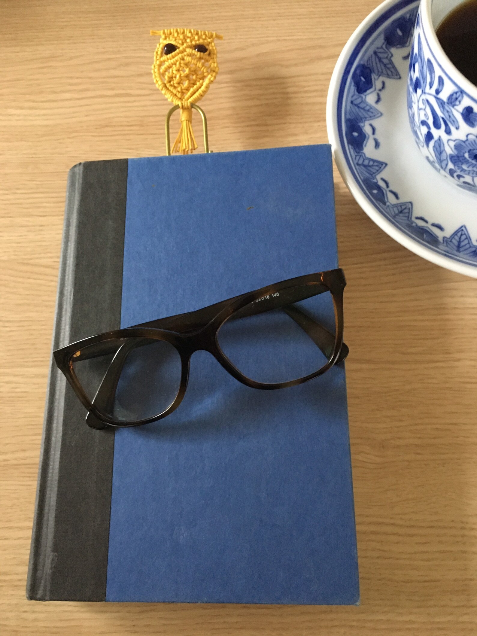 Owl Bookmark Large Paperclip and Macramé Handmade 4 Brass - Etsy