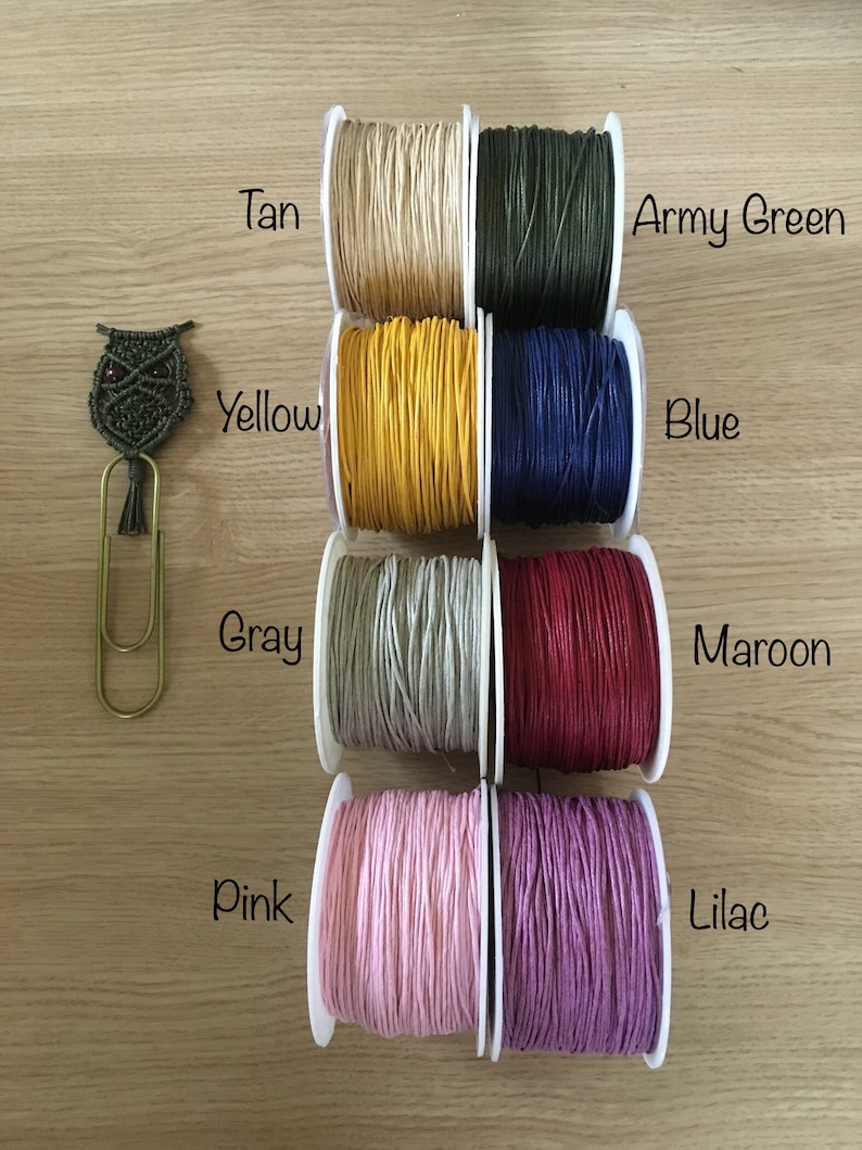 Owl Bookmark Large Paperclip and Macramé Handmade 4 Brass - Etsy