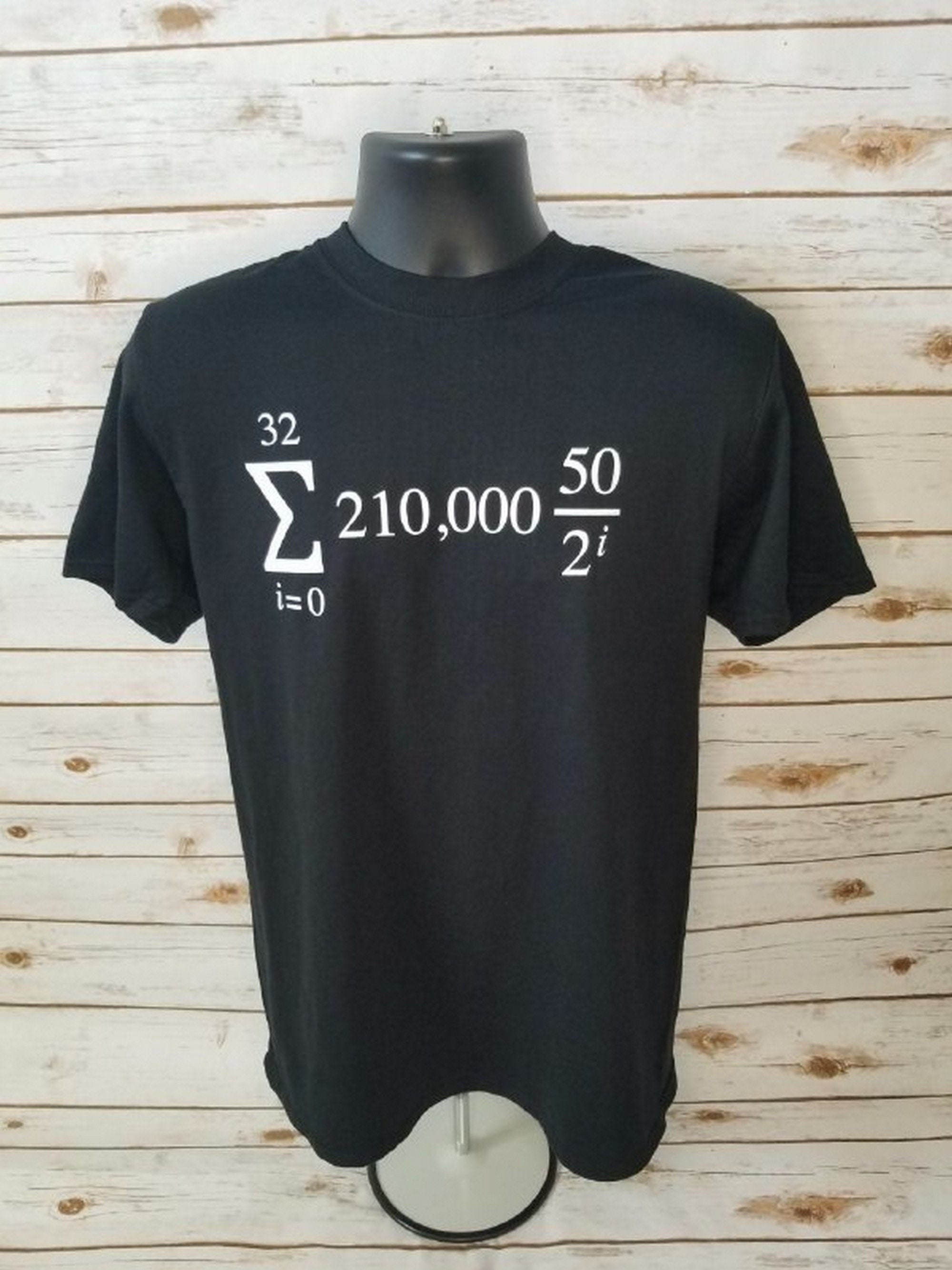 Bitcoin Supply Formula T-shirt | Crypto Math BTC Equation Shirt ...