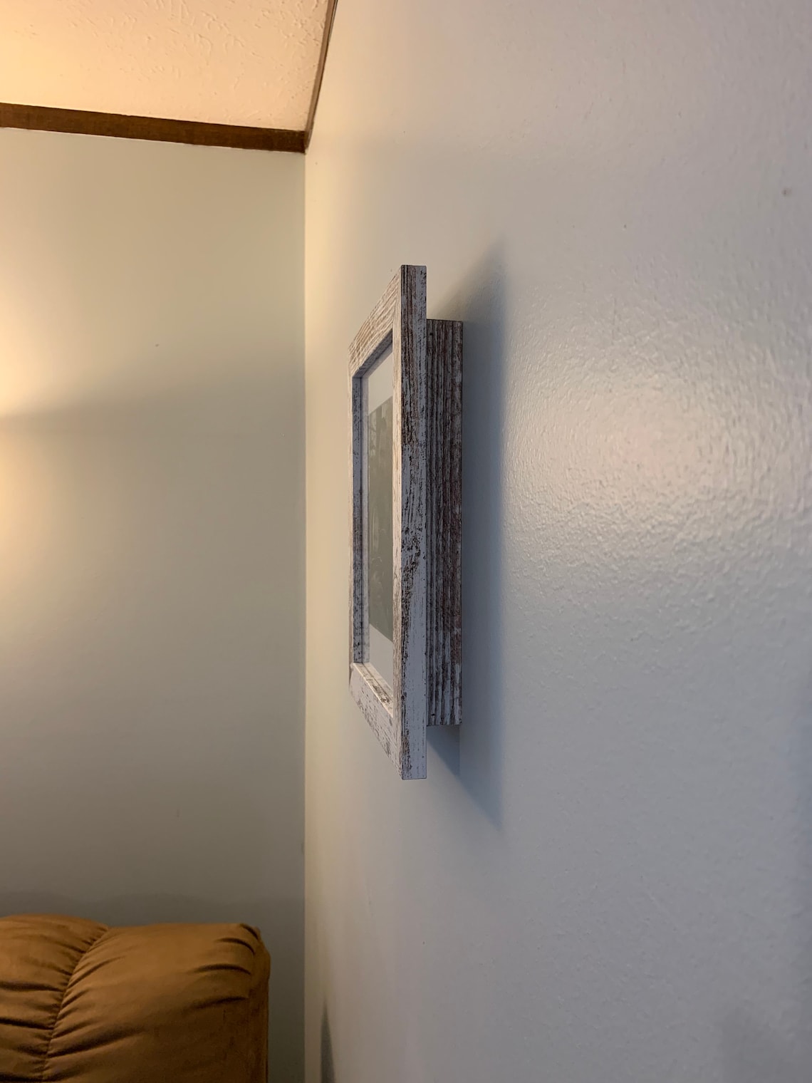 White 8 X 10 Wooden Picture Frame/gun Case - Etsy