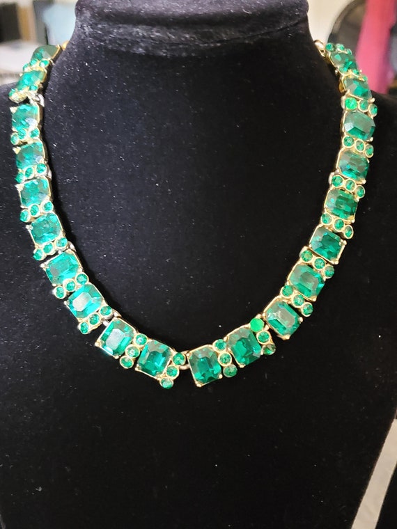 vintage early 1950s green - Gem