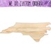North Carolina State Cut Out NC Wooden Cut Out Laser Cut - Etsy