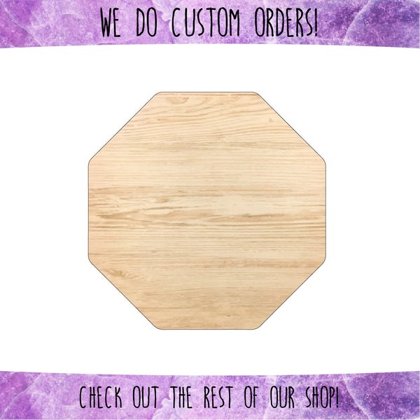 Octagon Wood - Etsy