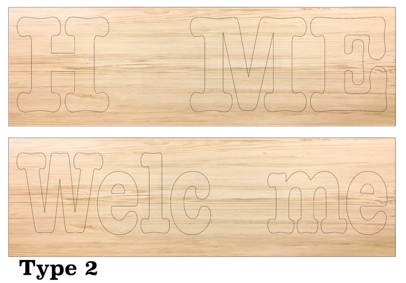 DIY Interchangeable Home Sign Home Sign Welcome Sign | Etsy