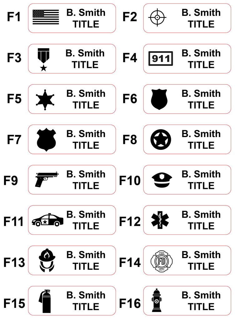 Magnetic Church Name Tag Pastor Name Badge Engraved Reverend - Etsy