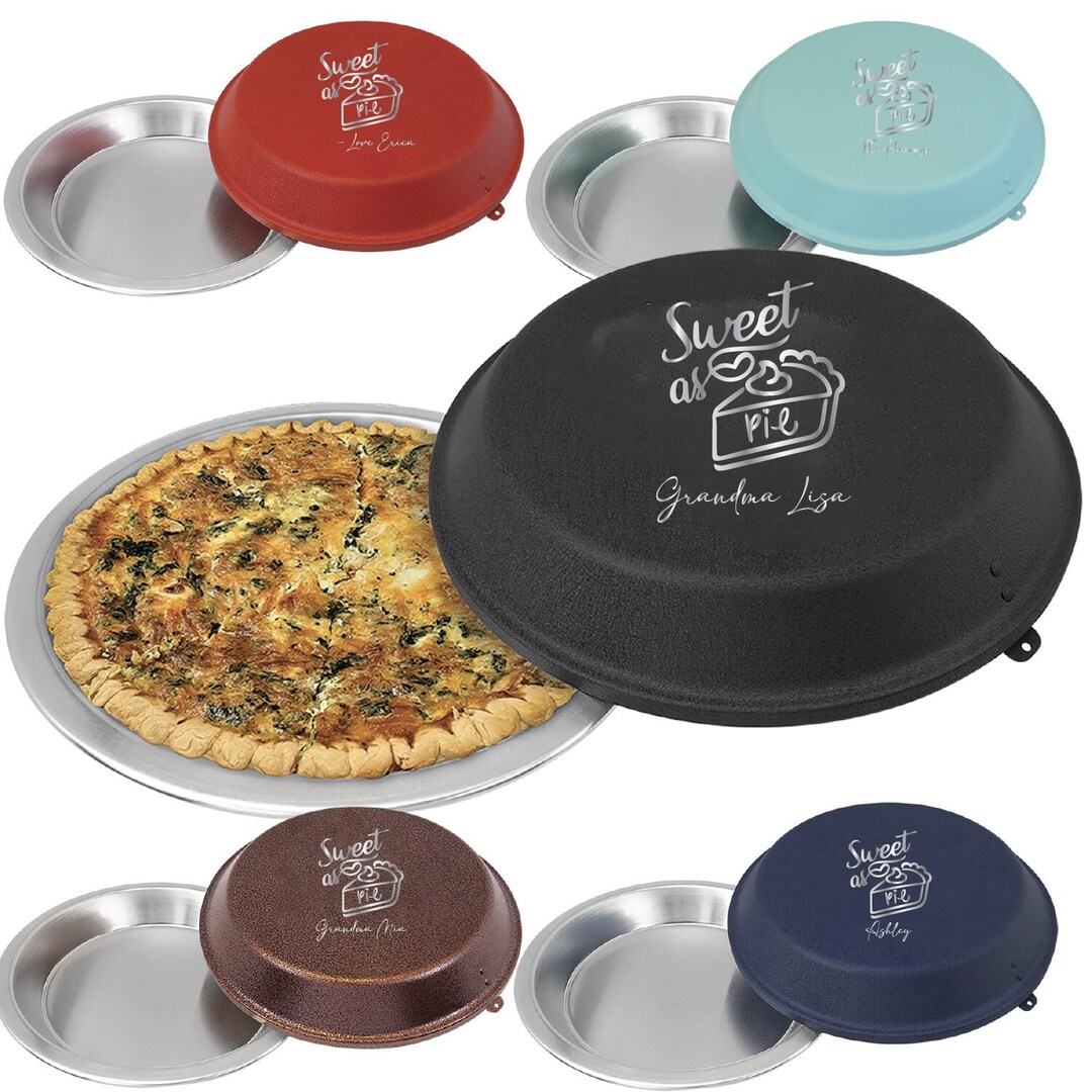 Custom Pie Pan Cover, Engraved Pie Cap, Personalized Pie Lid, Laser ...