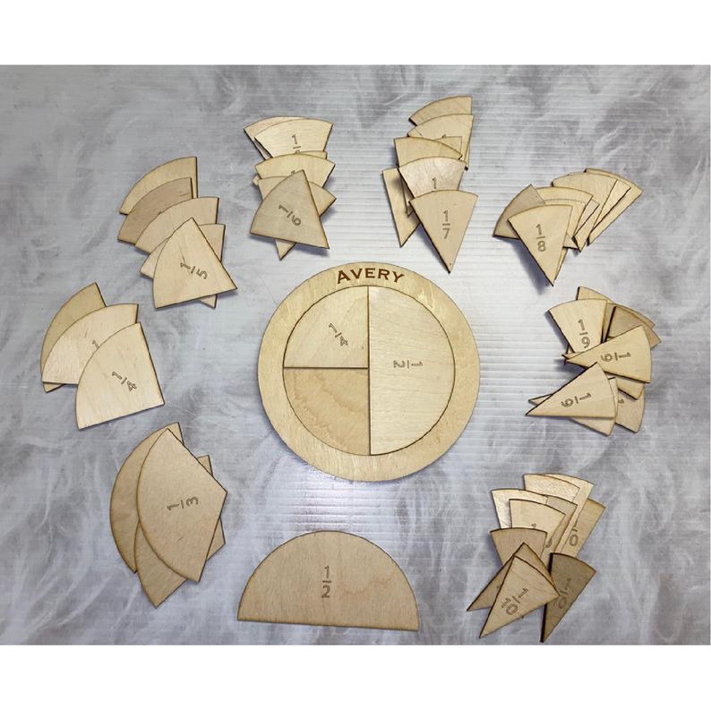 Fraction Puzzle, Fractions Game, Fractions Learning, Home Schooling ...