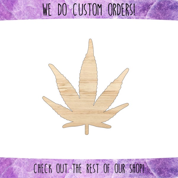 Marijuana Wood Cutouts - Etsy