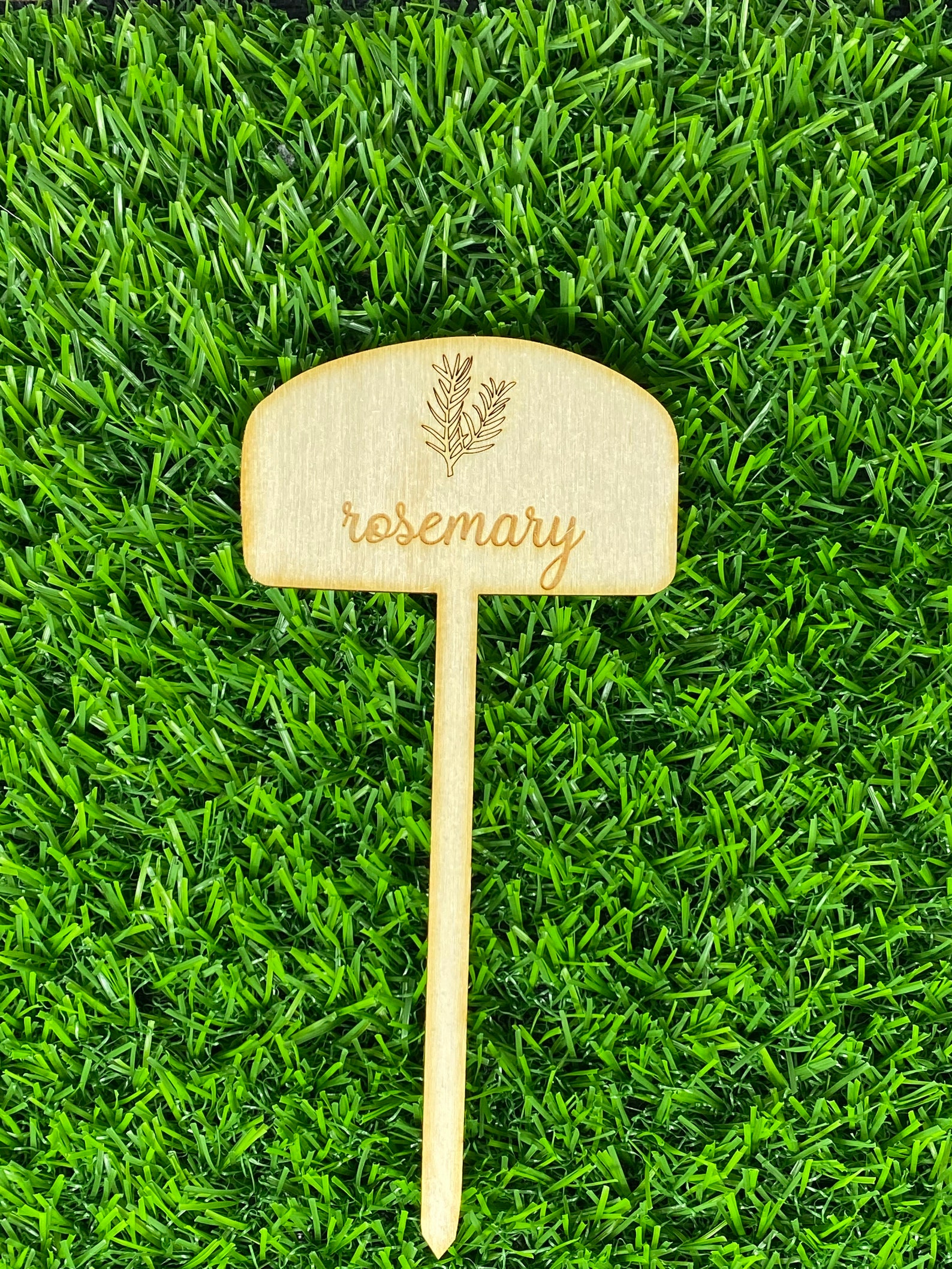 Wood Garden Markers, Wooden Plant Stakes, Custom Plant Markers for and ...