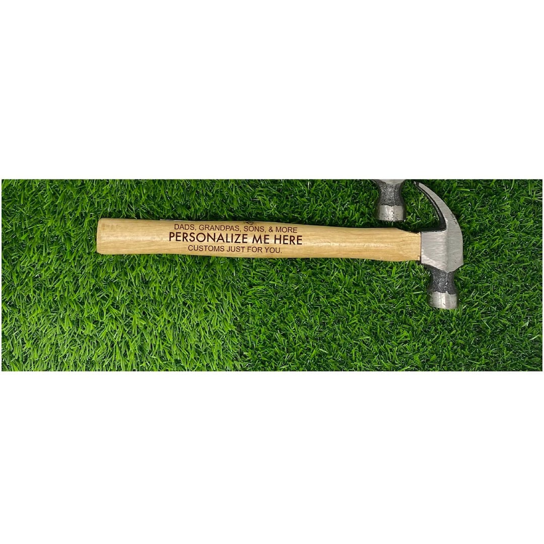Personalize Your Custom Text Hammer, Custom Hammer, Engraved Hammer ...