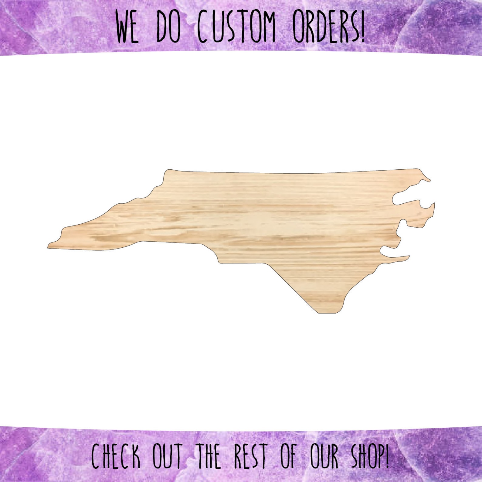 North Carolina State Cut Out NC Wooden Cut Out Laser Cut | Etsy