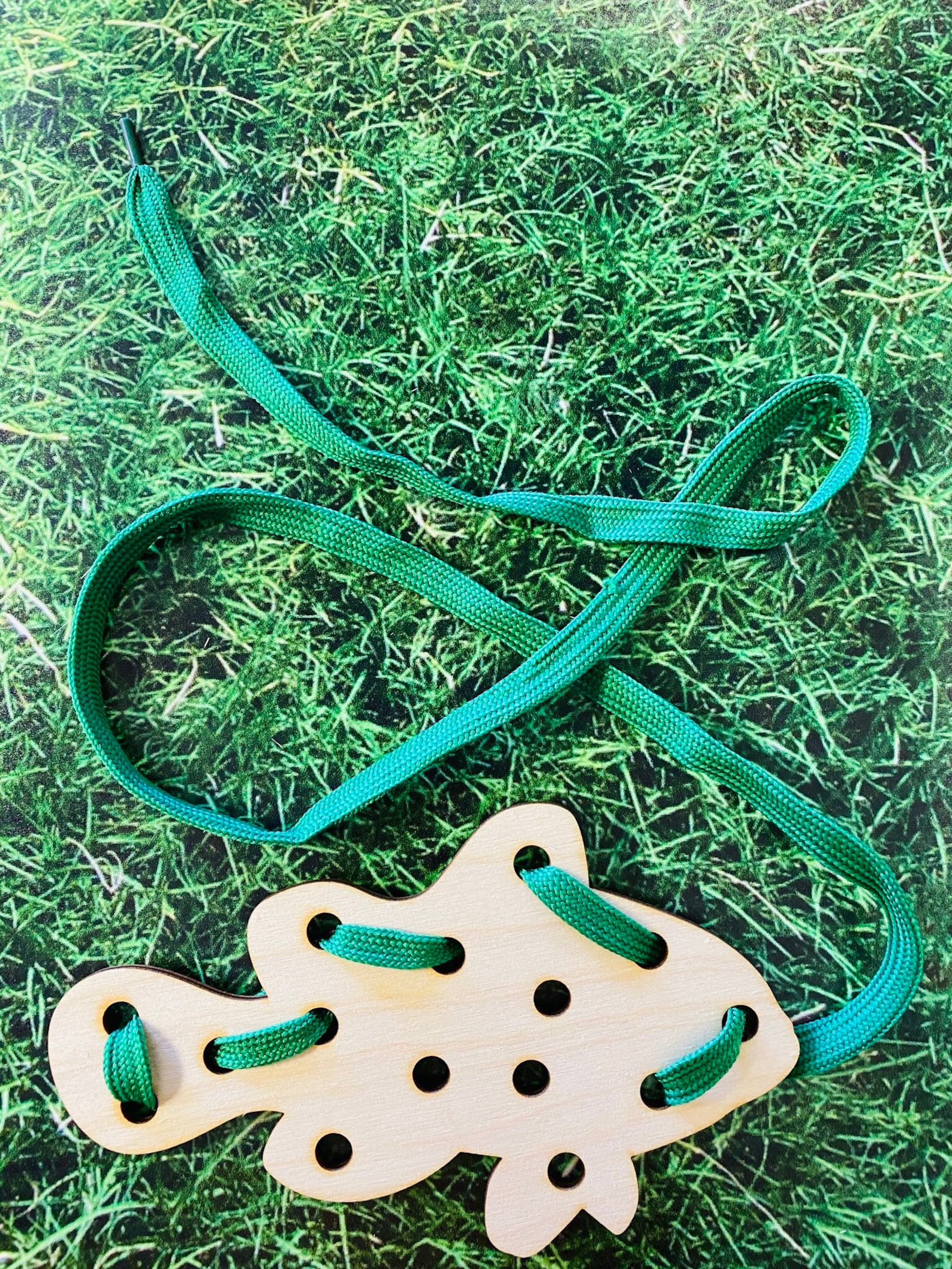 Wood Fish Lacing Board Fish Shaped Busy Board Wood Lace - Etsy