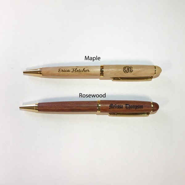 Wood Pens - Etsy
