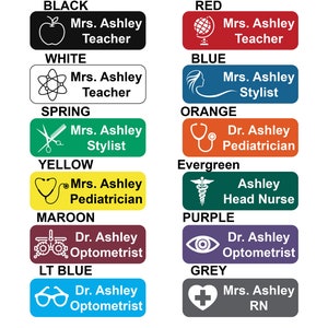 Magnetic Church Name Tag, Pastor Name Badge, Engraved Reverend Name Pin ...