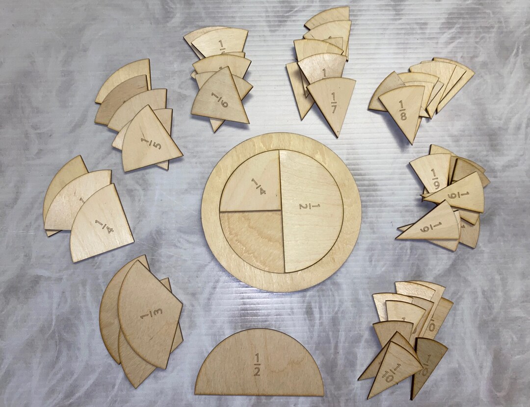 Fraction Puzzle, Fractions Game, Fractions Learning, Home Schooling ...