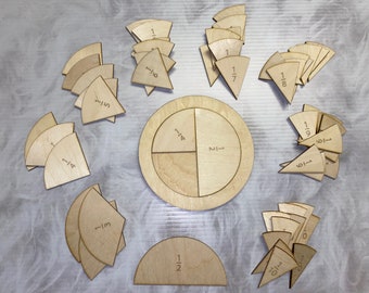 Fraction Stack - Etsy