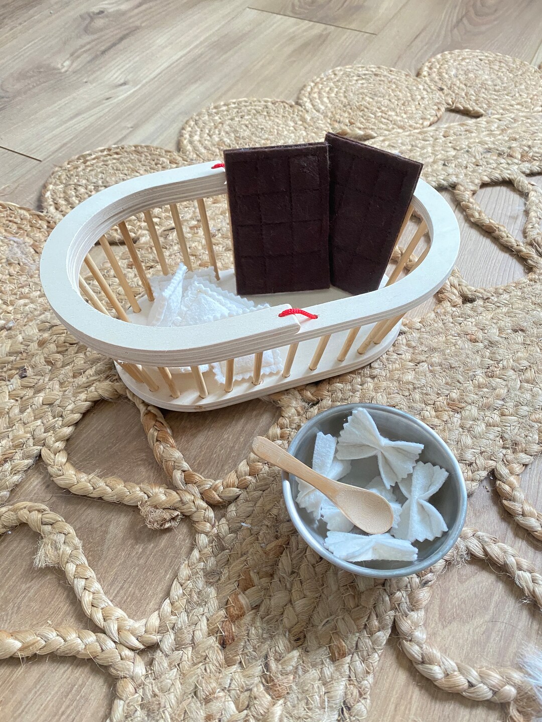 Felt Dinette, Felt Pasta, Felt Chocolate Bar - Etsy