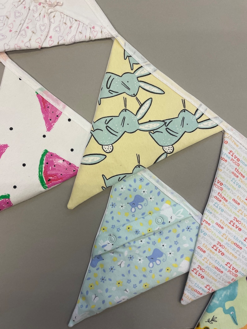 Bunting - Memory Keepsake Made From Your Babies Outgrown Precious ...