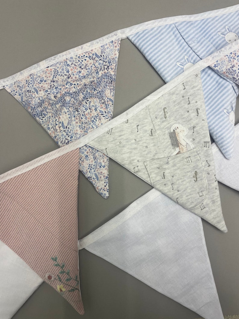 Bunting - Memory Keepsake Made From Your Babies Outgrown Precious ...