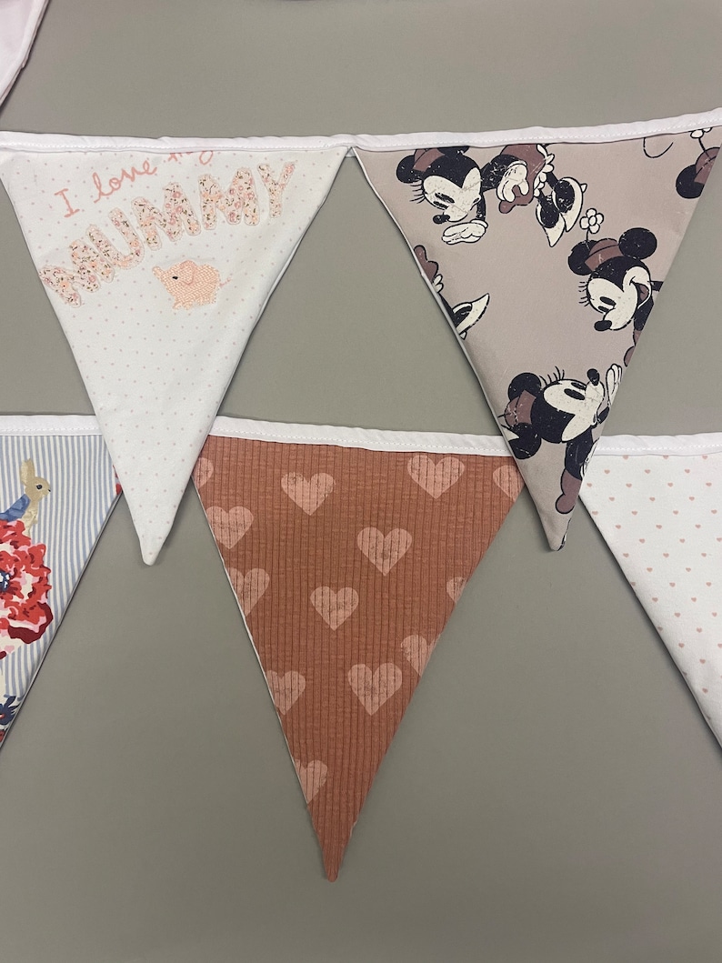 Bunting - Memory Keepsake Made From Your Babies Outgrown Precious ...