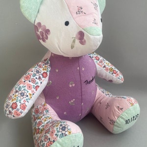 Memory Keepsake Bear - Etsy