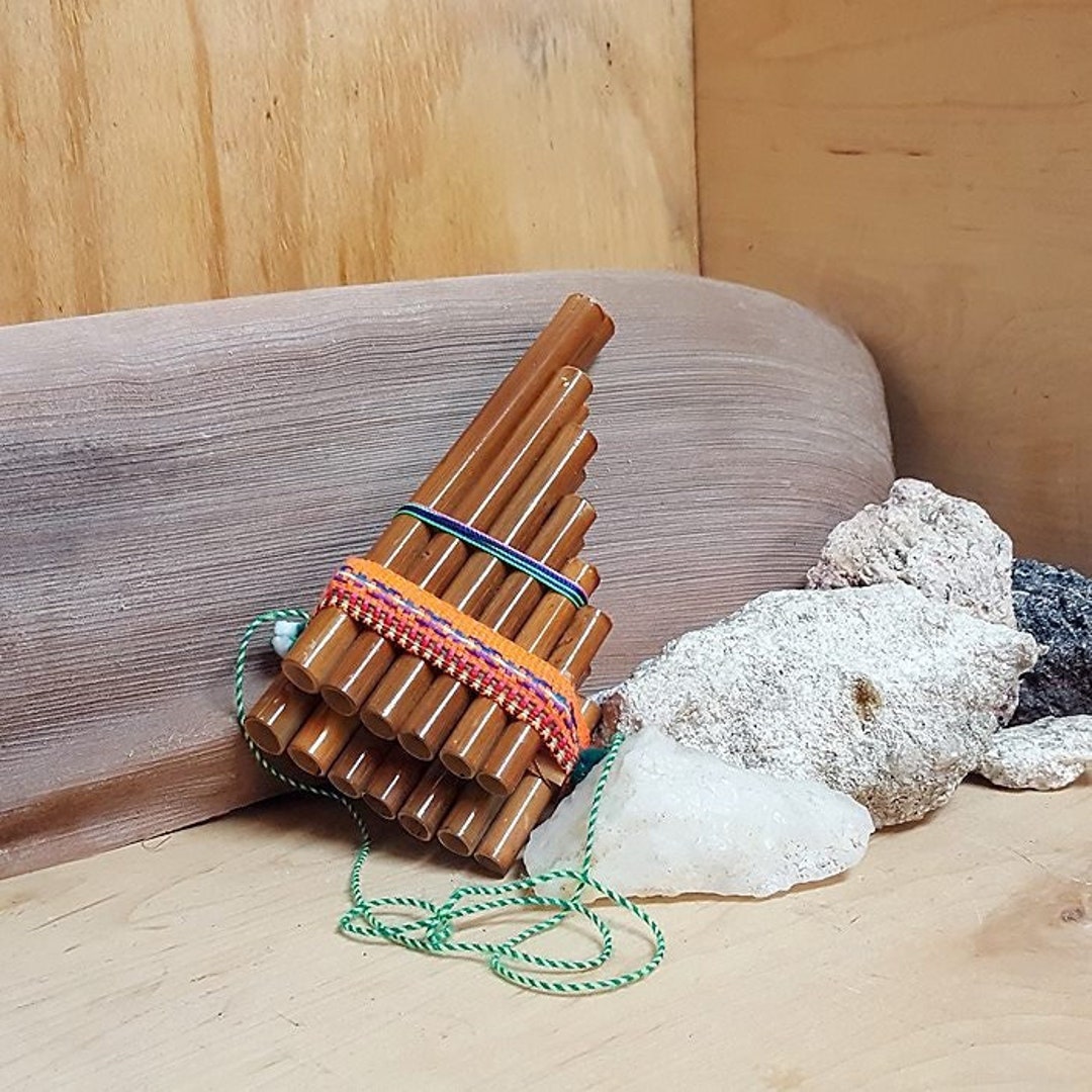 Wooden Bamboo Pan Flute Handmade Ethnic Musical Instrument Toy Gifts ...