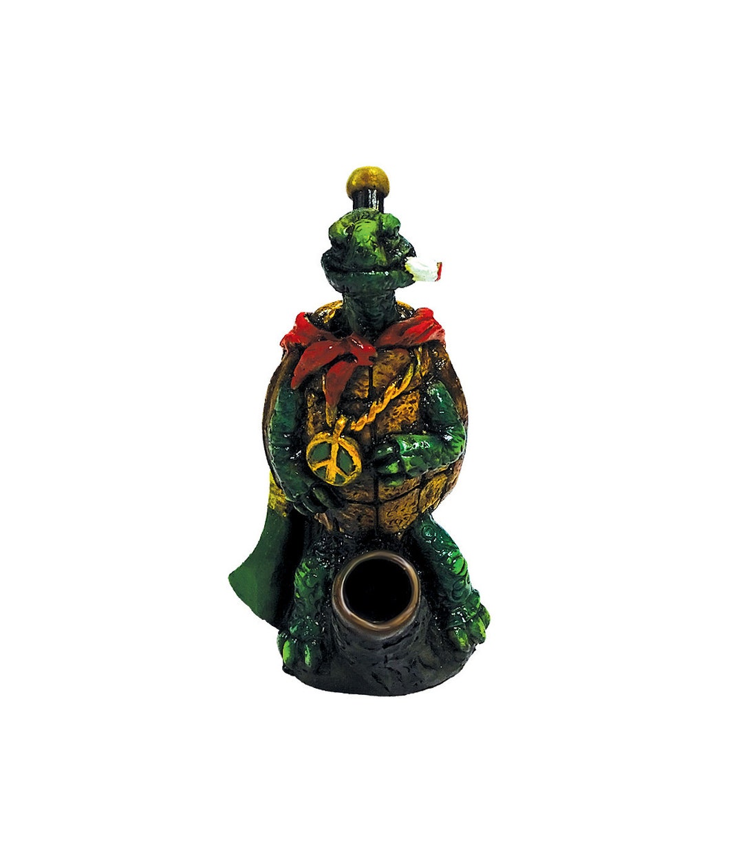 Super Hero Turtle Tobacco Smoking Pipe Handmade Comedy Smoker Animal ...