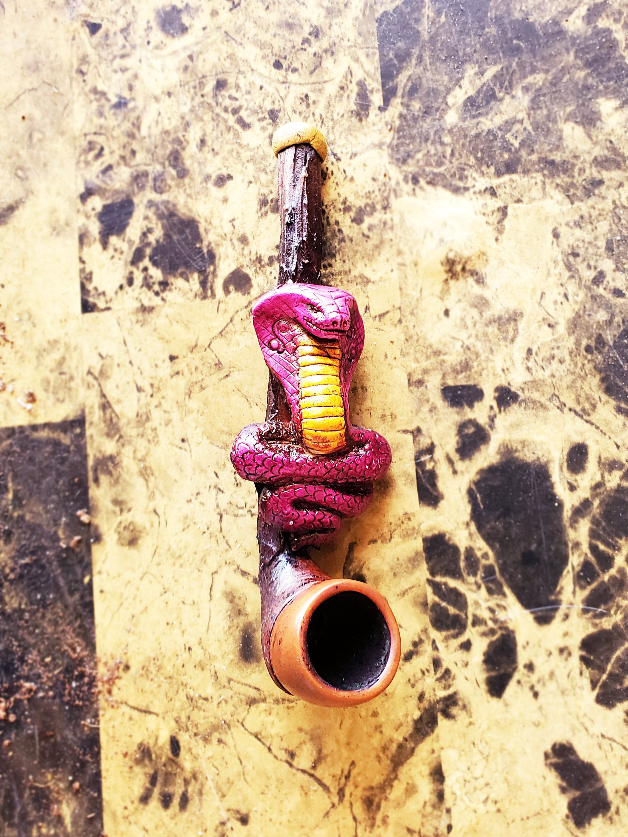 Cobra Snake Tobacco Smoking Hand Pipe Handmade Animal Pipe | Etsy