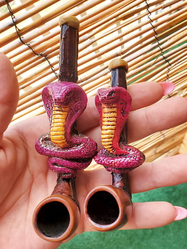 Cobra Snake Tobacco Smoking Hand Pipe Handmade Animal Pipe - Etsy