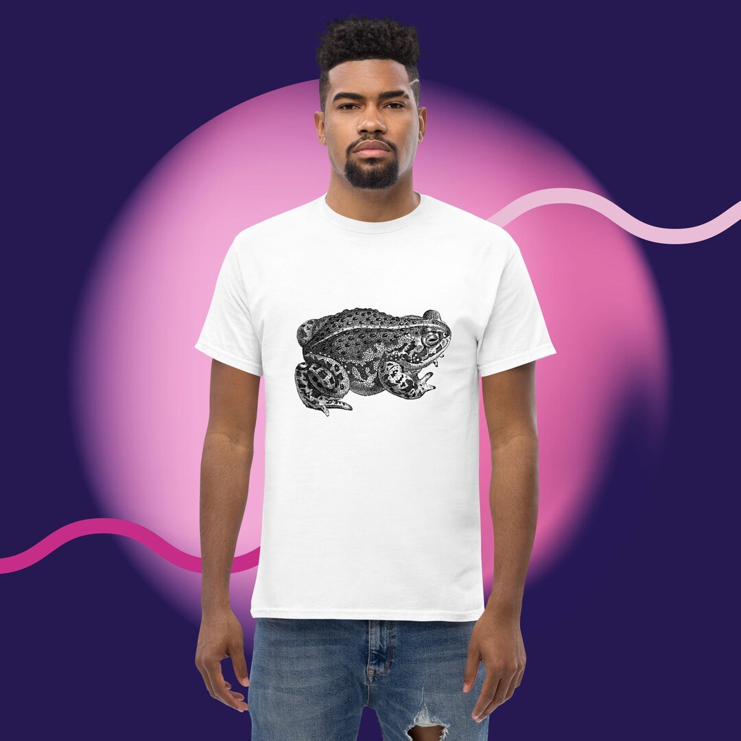 Men's TOAD Classic Tee Funny Tshirt Toads Toad Meme Frog - Etsy