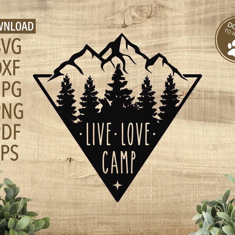 Love Camping Svg - Etsy