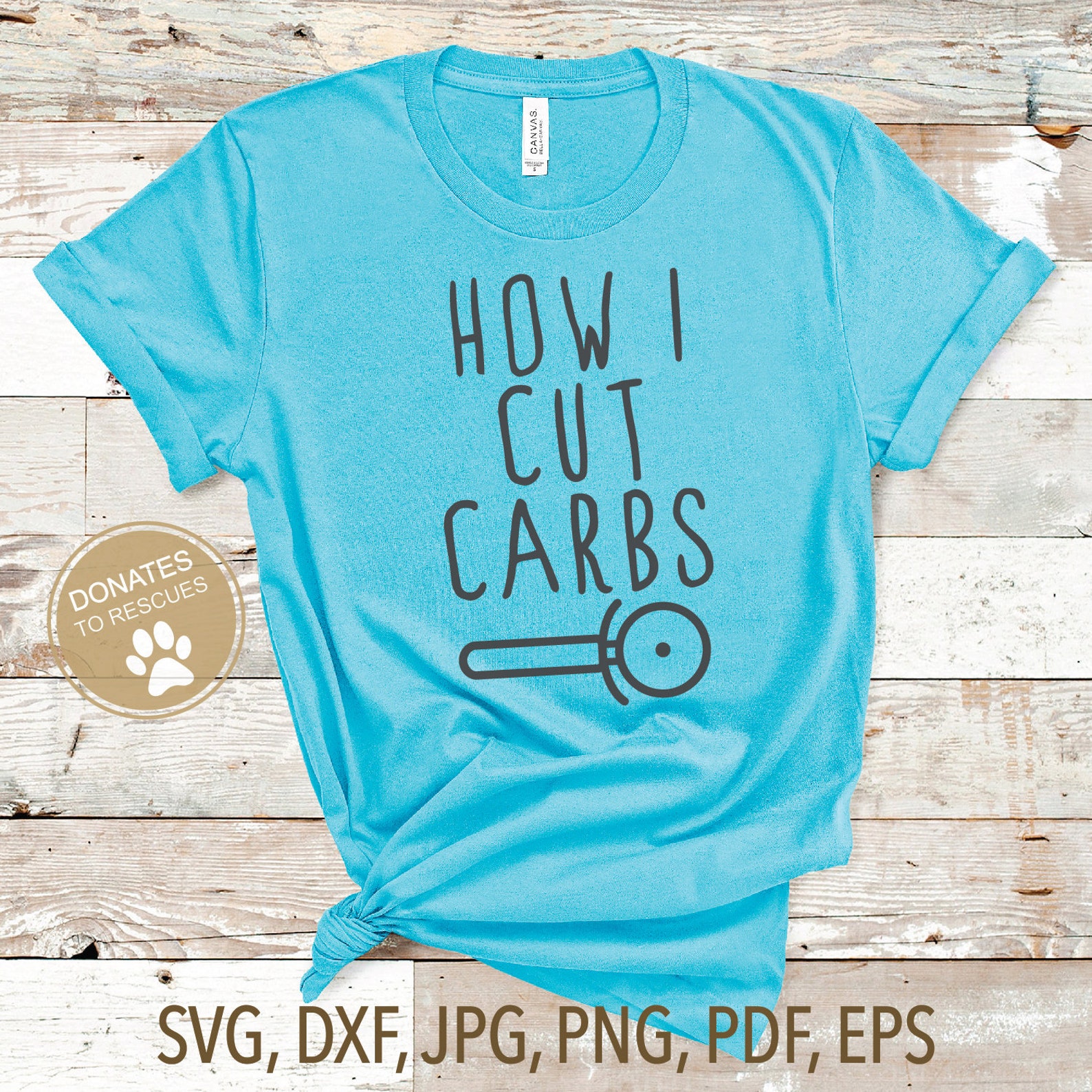How I Cut Carbs Funny Diet SVG Pizza Cutter SVG Pizza SVG | Etsy