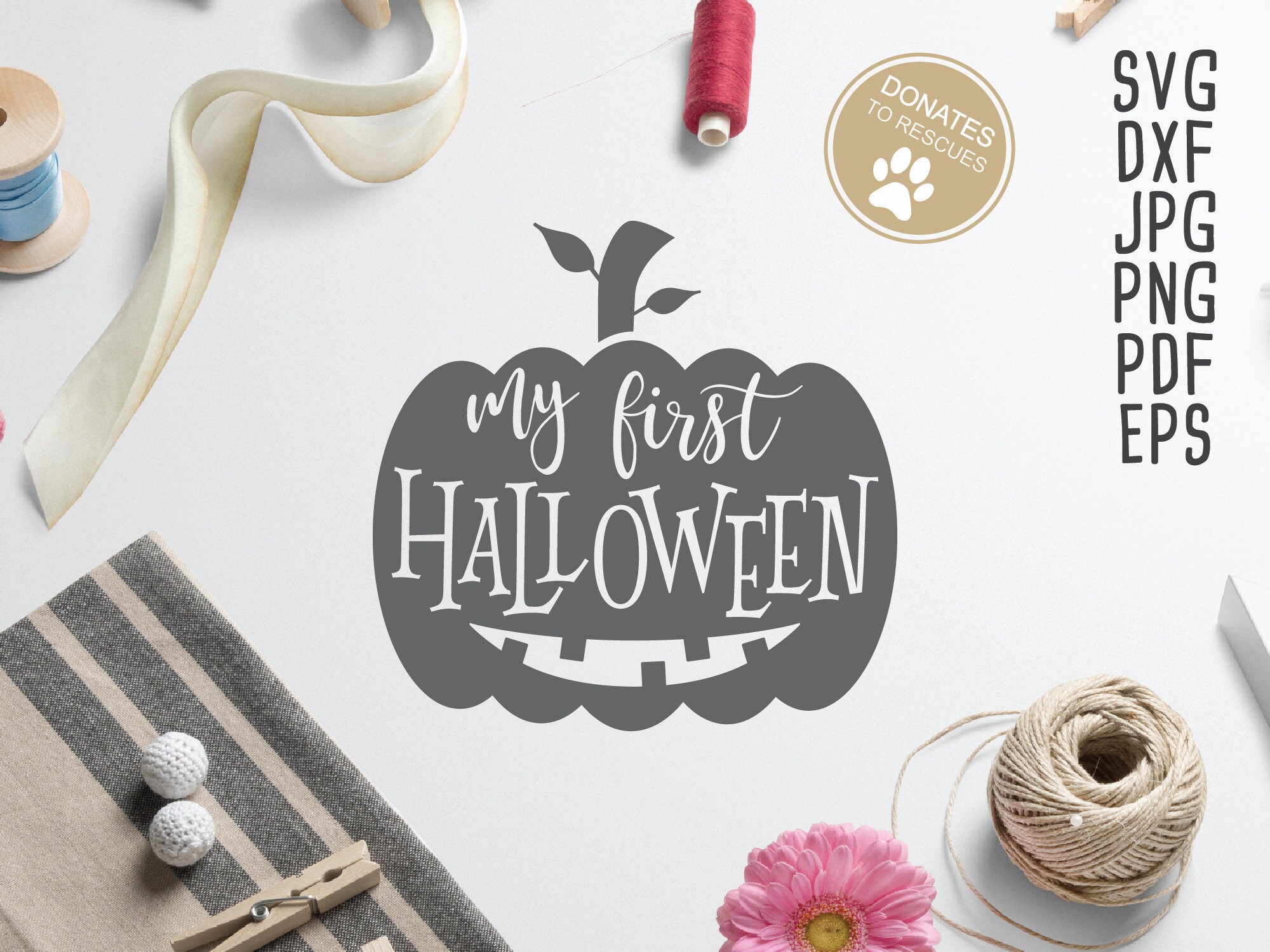 My First Halloween SVG Baby Halloween SVG Cricut - Etsy