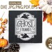 Ghost Tears Halloween Label SVG | Cricut, Silhouette + More ...