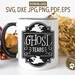 Ghost Tears Halloween Label SVG | Cricut, Silhouette + More ...