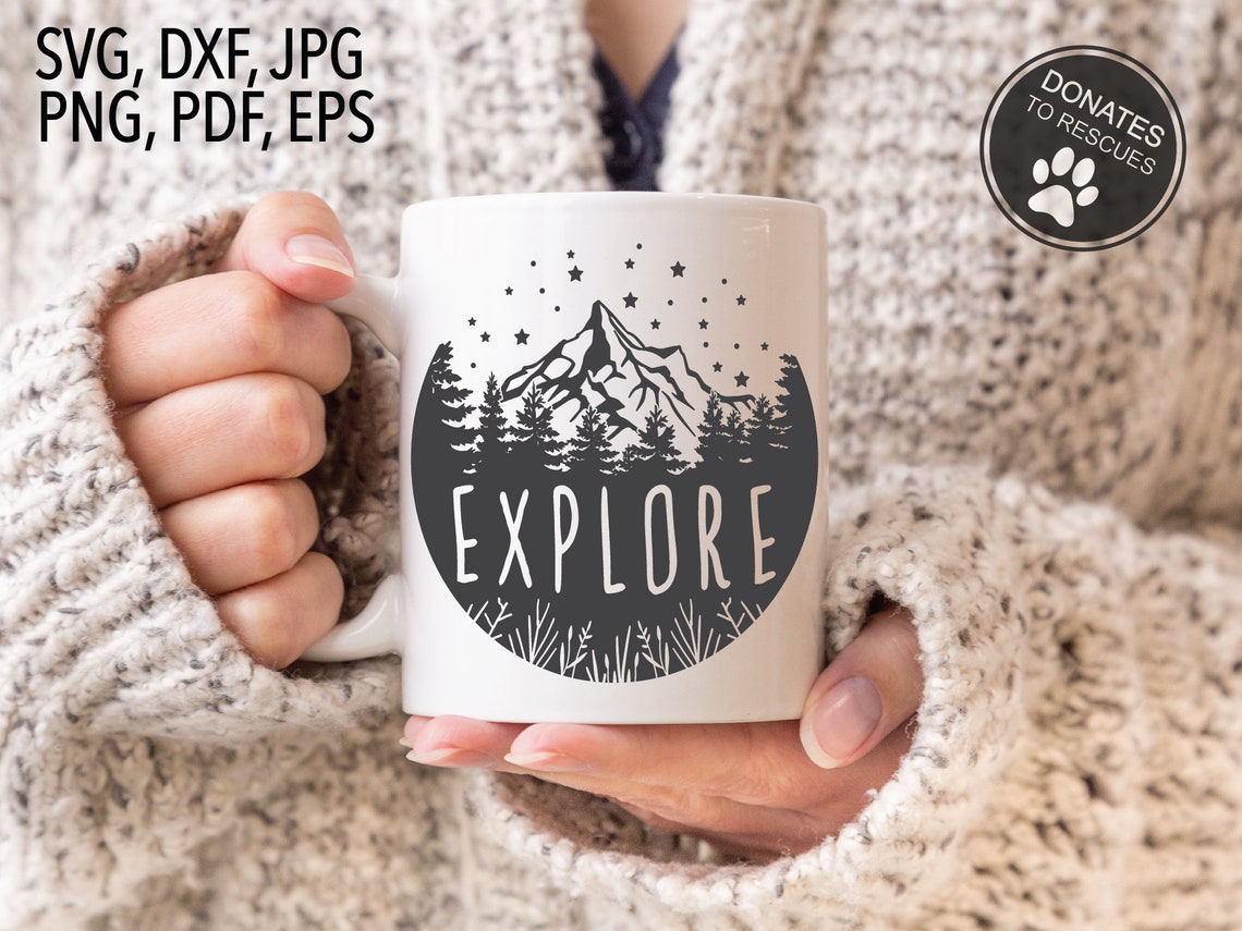 Explore SVG Cricut Silhouette More Explore Shirt Svg - Etsy