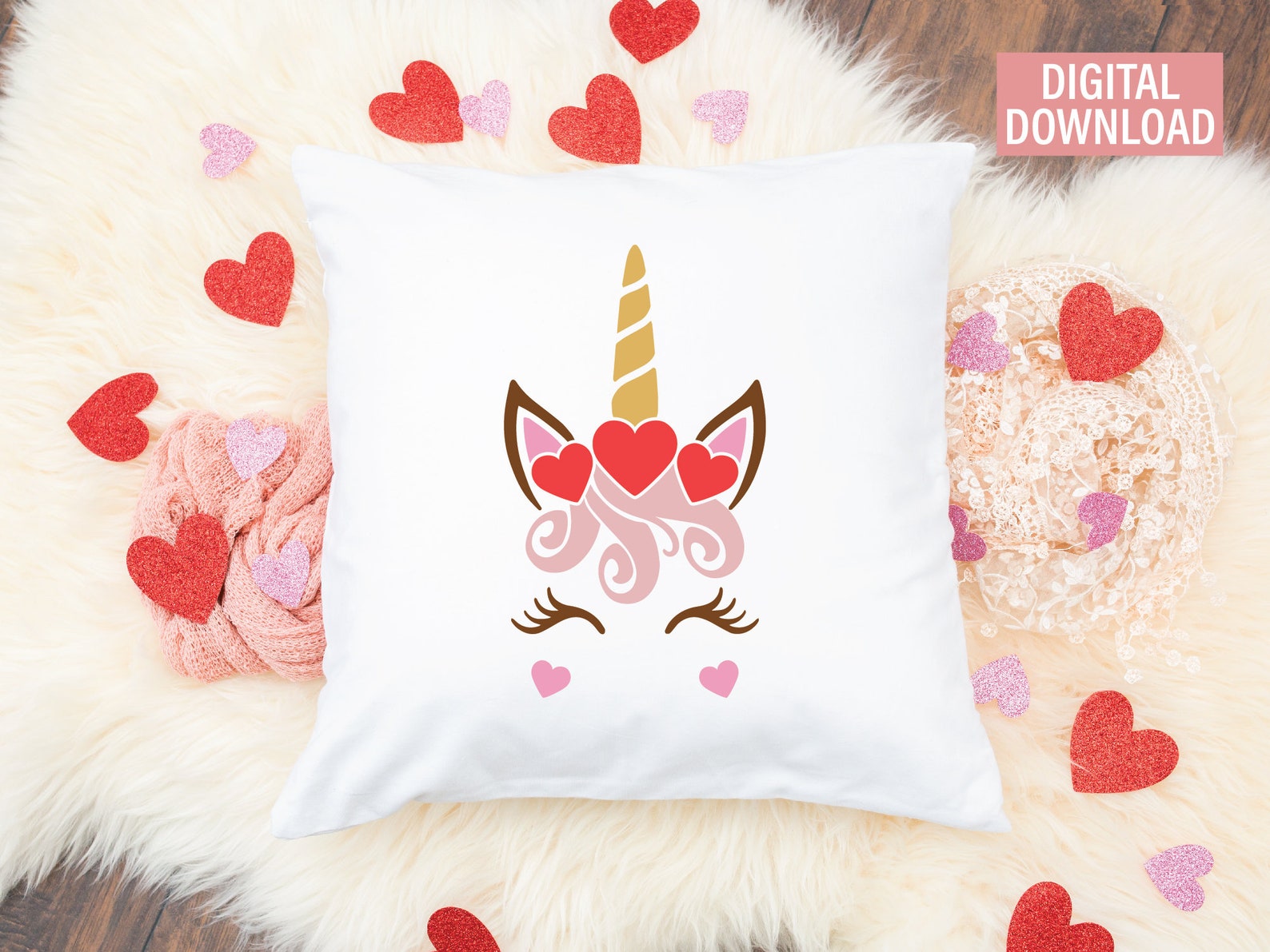 Valentine Unicorn Svg | Unicorn SVG | DXF | Valentines Shirt Svg ...