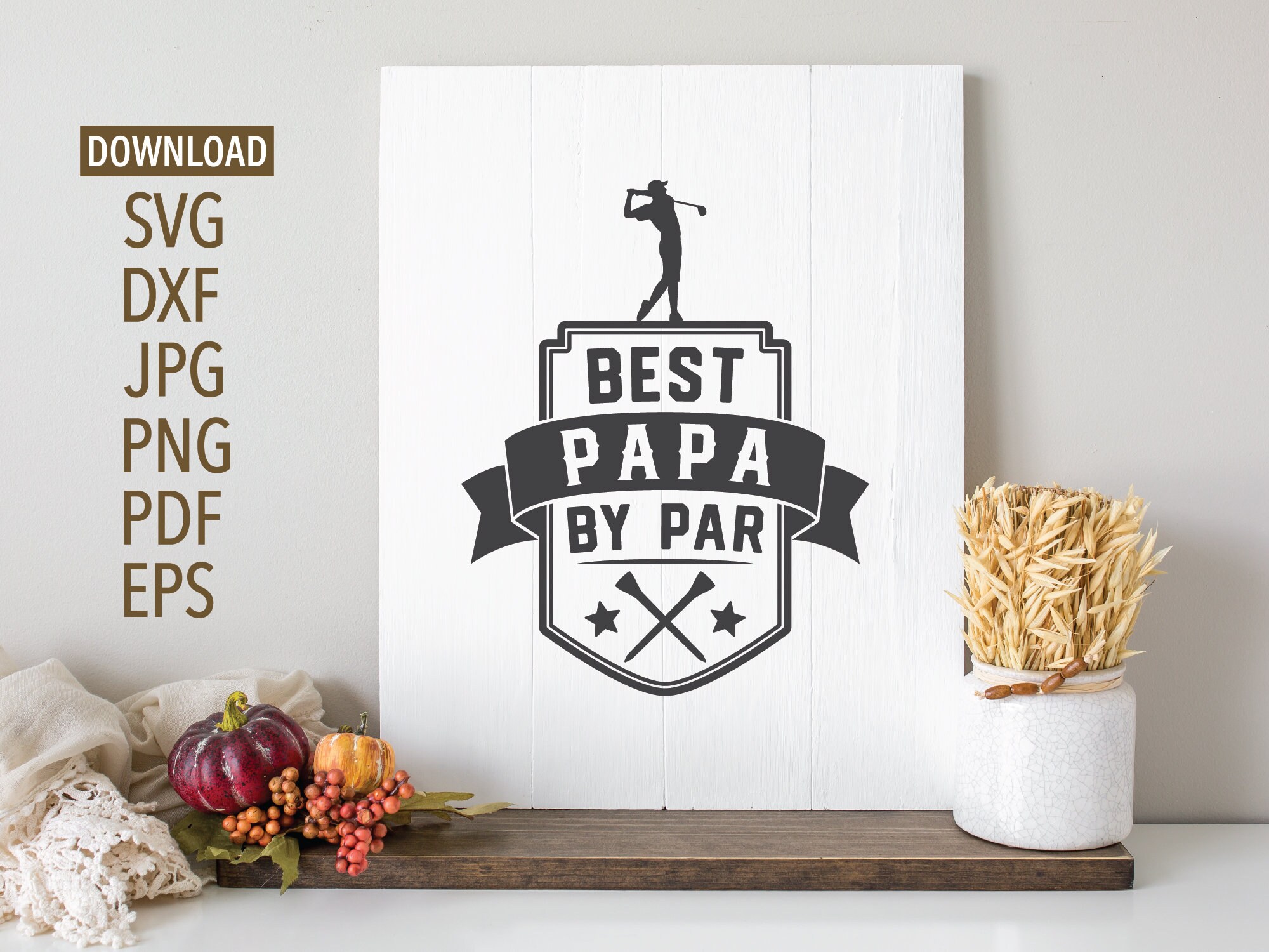 Best Papa by Par SVG Cricut Silhouette More Best Dad - Etsy