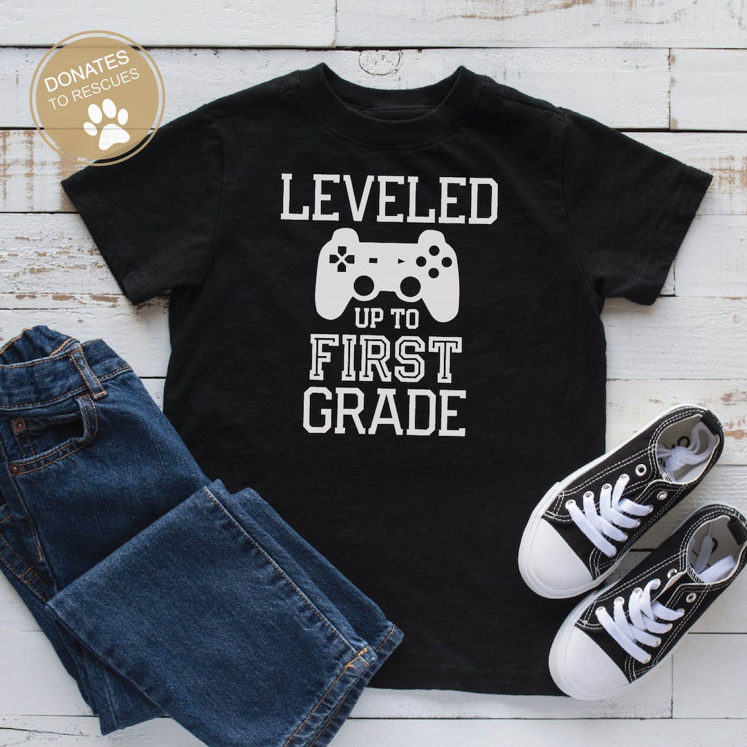 Leveled up to First Grade SVG | Back to School SVG | School Svg ...