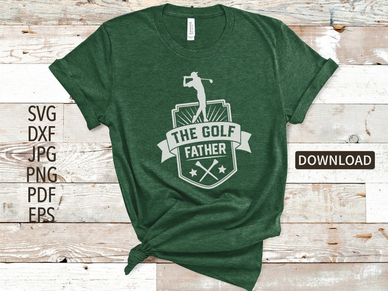 The Golf Father SVG | Cricut, Silhouette + More | Dad Svg | Fathers Day ...