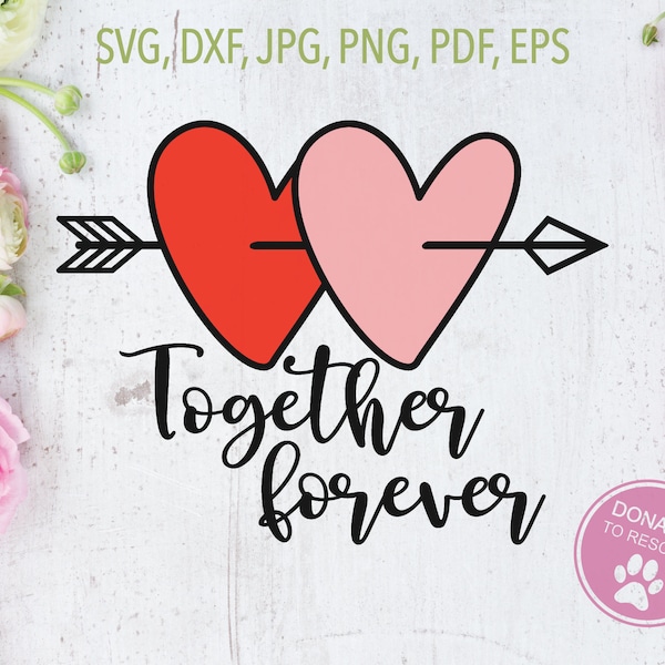 Together Forever Svg - Etsy